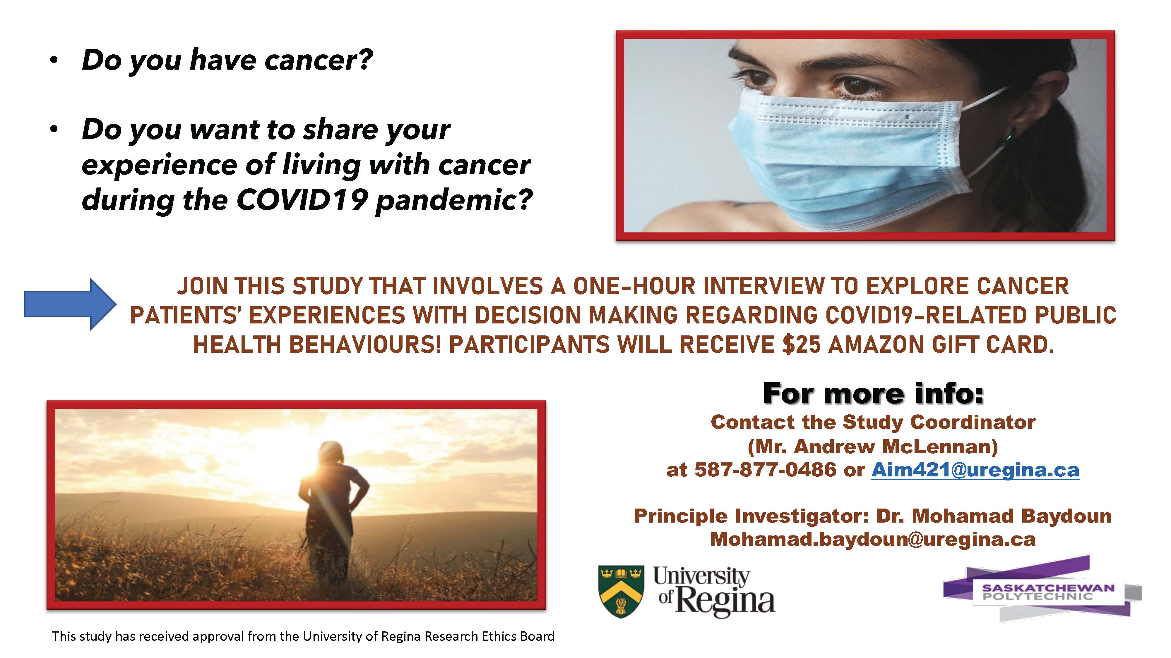 Living with Cancer During the COVID-19 Pandemic | Lung Saskatchewan