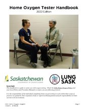 Home Oxygen Handbook & Forms | Lung Saskatchewan