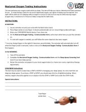 Home Oxygen Handbook & Forms | Lung Saskatchewan